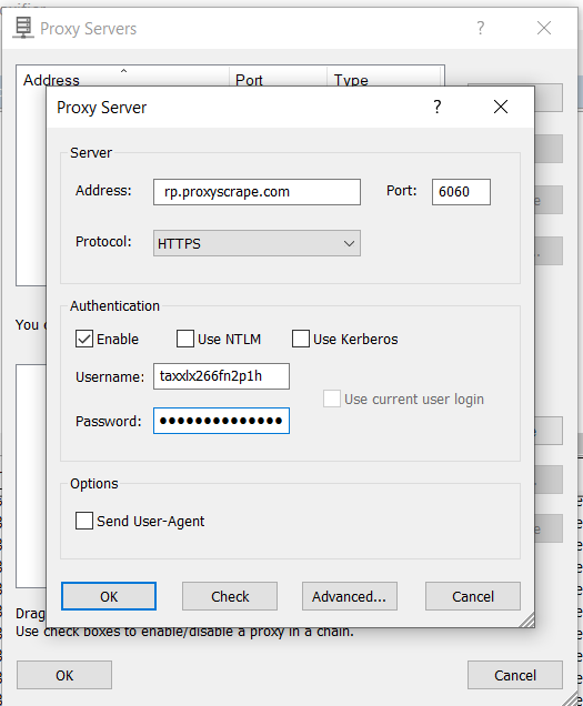 Using proxies in unsupported software – proxying The unproxyable
